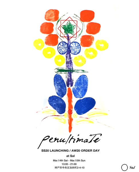 【3/14(SAT)-15(SUN), penultimate SS20 "LAUNCHING" / AW20 "ORDER DAY" at ...