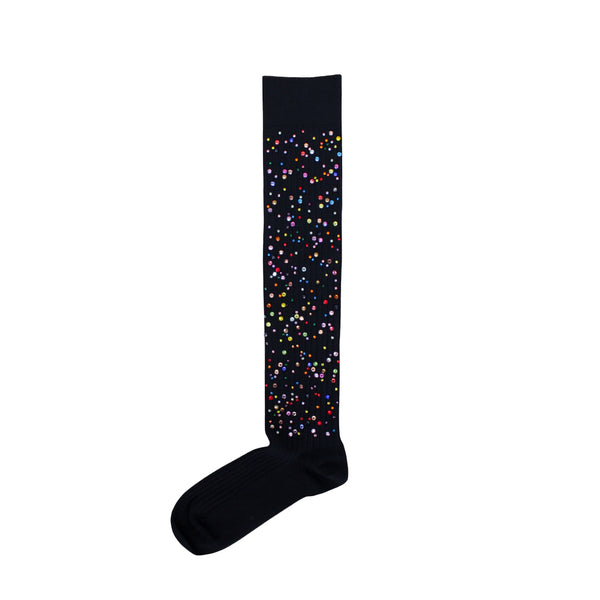 penultimate / RHINESTONE LONG HOSE (S-01-SS25-EX) Black – Mukta / Sal