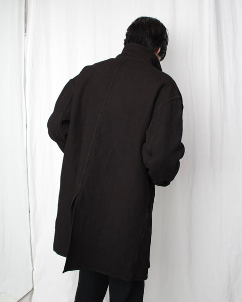KOZABURO / ORIENTAL DUSTER COAT (0716-C-001-A) Amami Doro Mud Dye ...